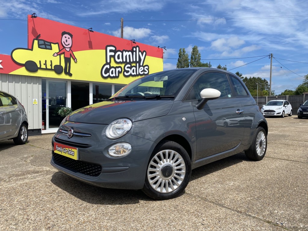 Used FIAT 500 2019 Grey for sale - £5995 in Norwich, Norfolk | Cator ...